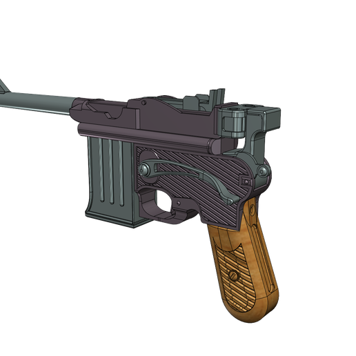 🔫 bioshock infinite pistol・ STL File for ・Cults