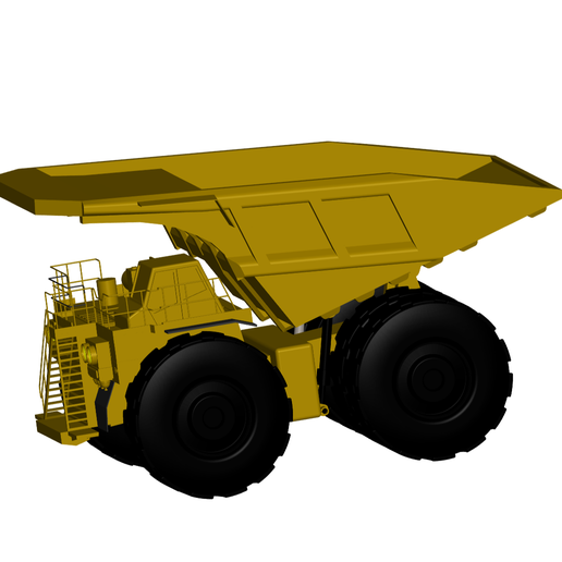 🚚 793D Mining Truck Caterpillar・ 3D File for 3D printing・Cults