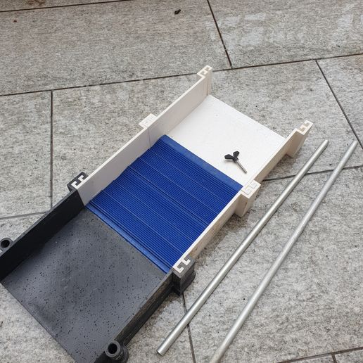 📦 LARGE GOLD SLUICE BOX 20CM /8 INCH (MODULAR + EXPANDIBLE) INCLUDED 5 ...