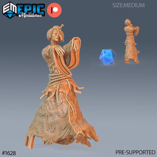 3D file Jiangshi Walking ‧ DnD Miniature ‧ Tabletop Miniatures ‧ Gaming ...