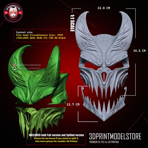 🎃 Alex Terrible Mask - Best Halloween Cosplay Costume・ 3D File for 3D ...