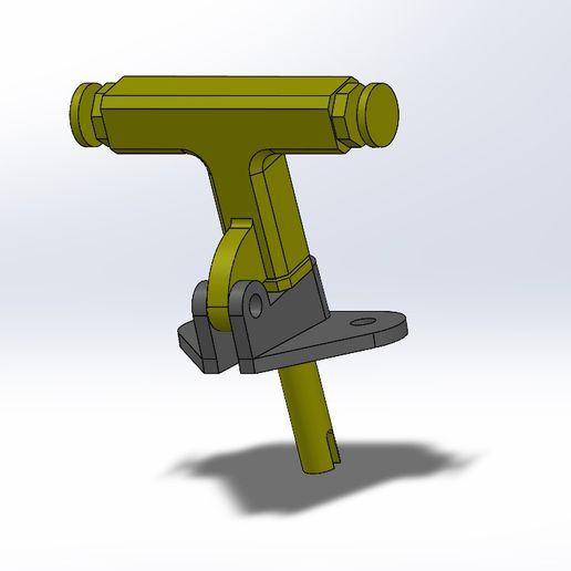 📱 F-16 cockpit Canopy Jettison Handle・ STL File for ・Cults