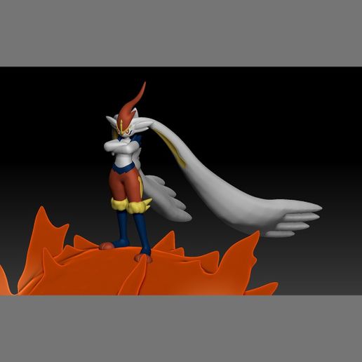 STL file Pokemon Gigantamax Cinderace 🐉 ・Model to download and 3D print ...