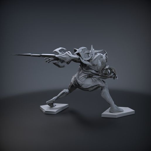 🦸 Zed Galaxy Slayer 3d print league of legends 3D print model・ OBJ File ...