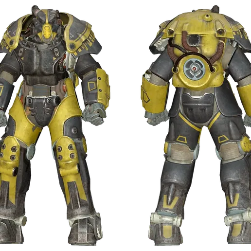 🦸 X-01 Power Armor (prototipo) de Fallout・Archivo OBJ Gratis para ...