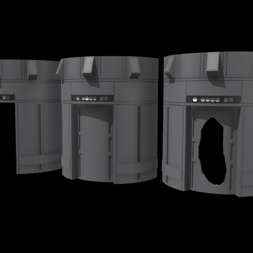 ⭐ Star Wars Death Star Elevators for 3.75" and 6" figures・ 3D File for ...