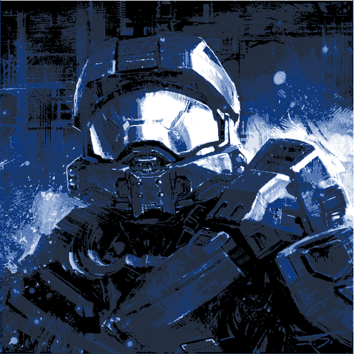 STL file Master Chief Filament Painting 2 🪢 ・3D printable design to ...