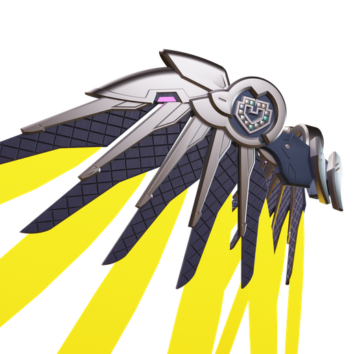 🎭 Fearless Mercy Wings overwatch cosplay・ 3D File for 3D printing・Cults