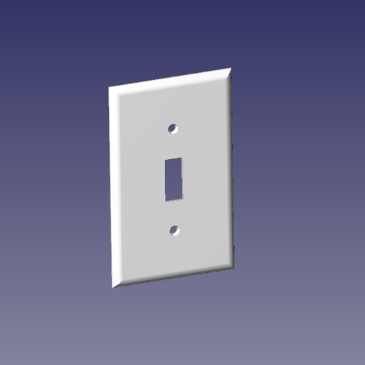 🏢 Toggle style switch cover・ STL File for 3D printing・Cults