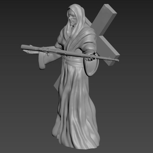 🔫 Sniper Priest・Free STL File for 3D printing・Cults