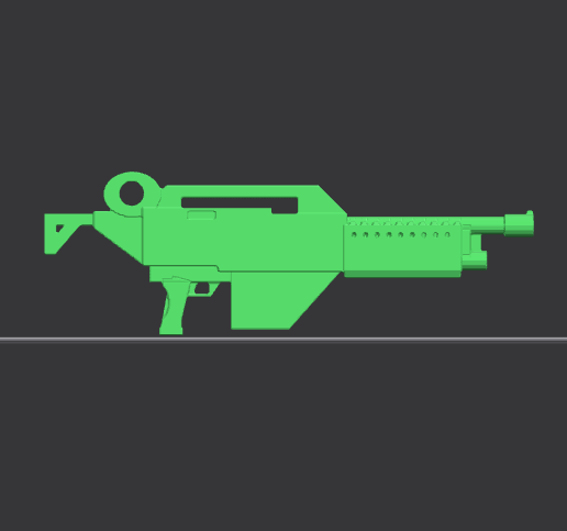 STL file Pulse Rifle Keychain 🗝️ ・Model to download and 3D print・Cults