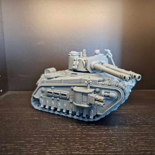 3D printing Enourmous Imperial Heavy Tank [PRESUPPORTED]・Cults