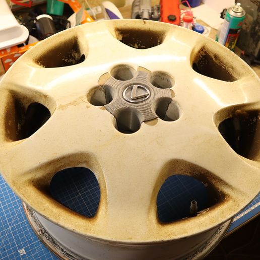 🛞 Wheel center cap Lexus LS430.・ STL File for 3D printing・Cults