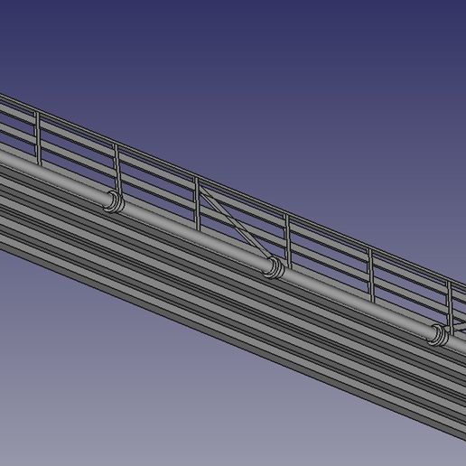 STL file Colliery tram bridge coal mining OO N gauge modelling 🚋 ・3D ...
