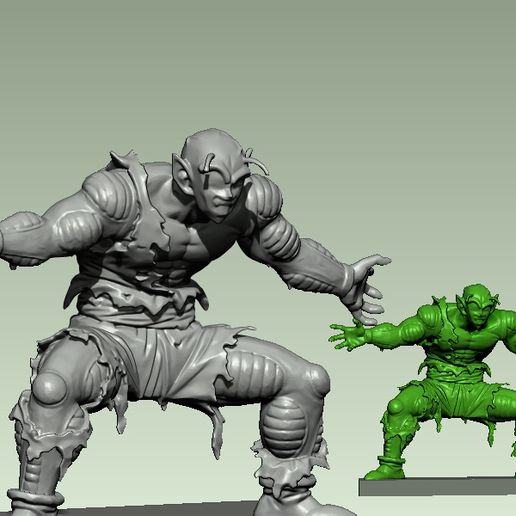STL-Datei Piccolo Dragon Ball Z model - 3D print - Statue 🐉 ・Design zum ...