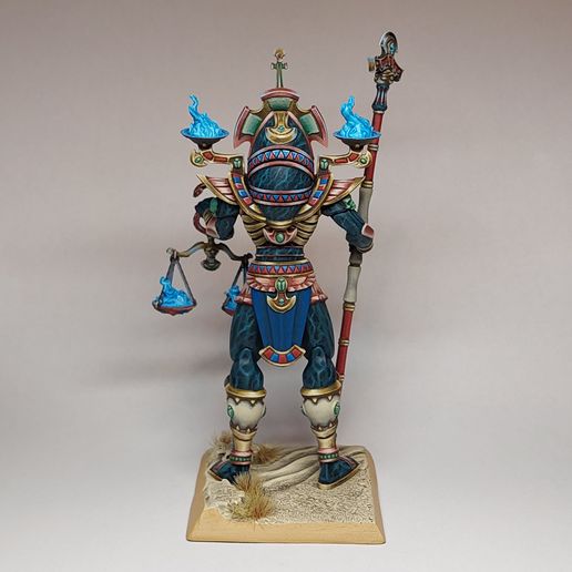 3D printer Tomb Colossus - Modular Undead Egyptian Statue • made with ...
