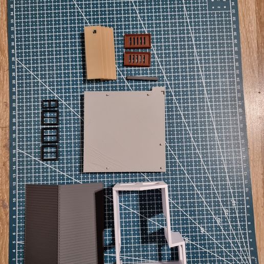 🤏 Small house・Free STL File for 3D printing・Cults