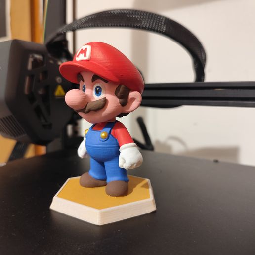 🎨 Mario - Modelo 3D Fan Art de Super Mario・Impresión 3D con la ...