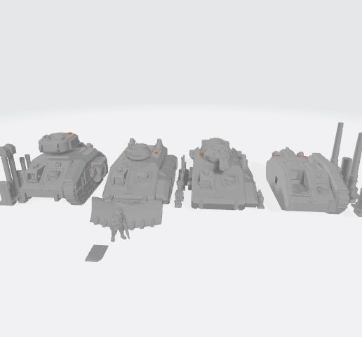 🥇 Narmenian 1st Armored Column・ 3MF File for 3D printing・Cults