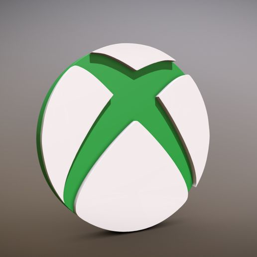 🎮 xbox logo・ STL File for 3D printing・Cults