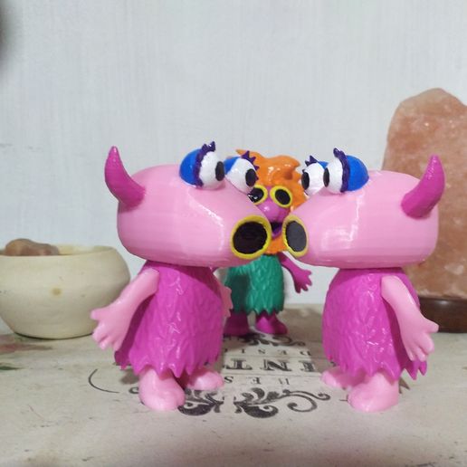 🎲 The Snowths and Mahna funko pop・ STL File for ・Cults