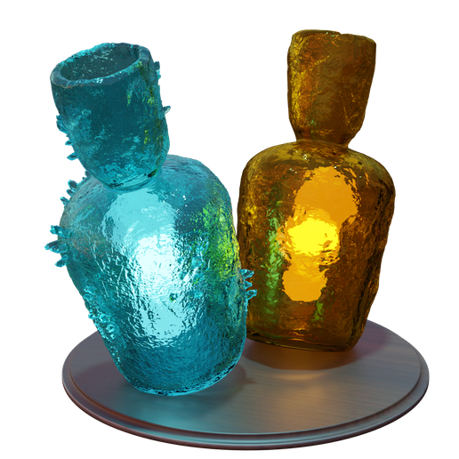 🧑‍⚕️ Estus Flasks (Hollow, fillable)・ STL File for 3D printing・Cults