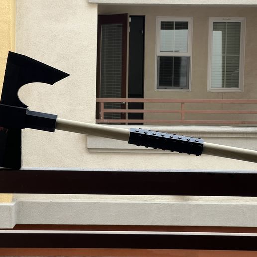 3D printing Mandalorian War Hammer • made with BambuLab P1S・Cults