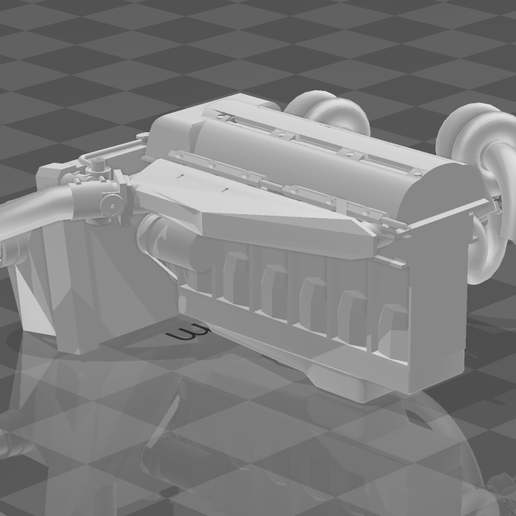 3D file Toyota JZ engine 🚗 ・3D printing design to download・Cults