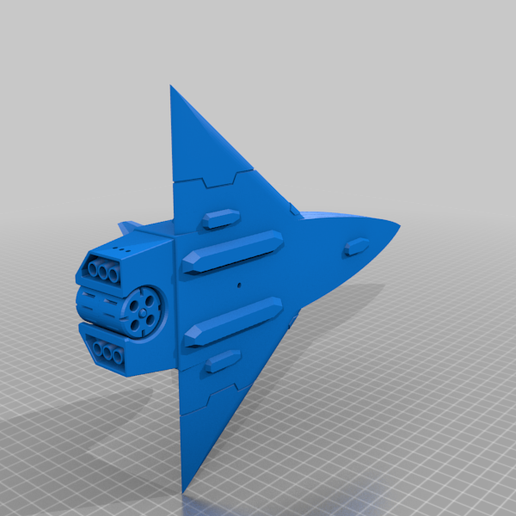 🎲 Starmax Bomber (STARCOM)・Free STL File for ・Cults