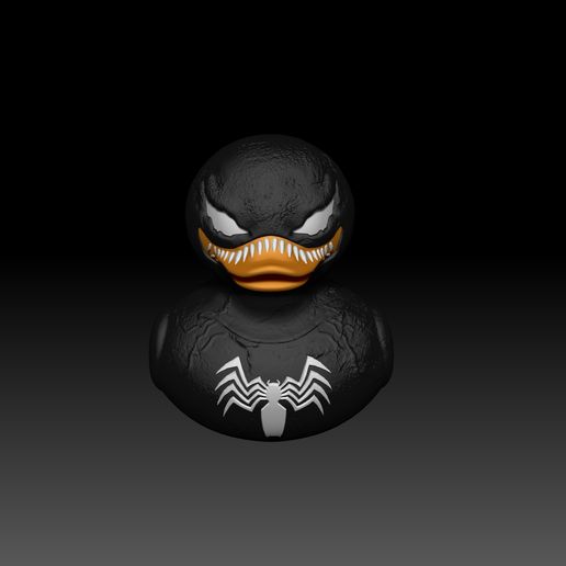 Archivo STL Venom Rubber Duck 🦆 (3MF)・Plan imprimible en 3D para ...