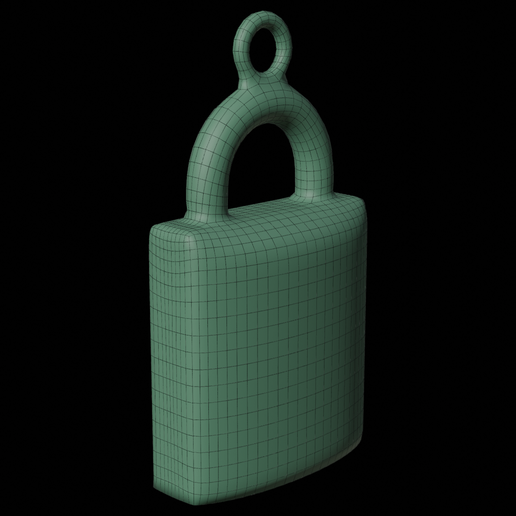 🎩 Padlock Toy・ STL File for 3D printing・Cults