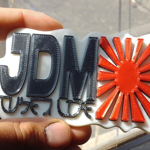 Archivo STL gratuito JDM Placa 💭 ・Objeto para descargar e imprimir en ...