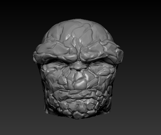 🦸‍♂️ THE THING FANTASTIC FOUR MCU 4 Pack HEAD-SCULPTS・ STL File for 3D ...