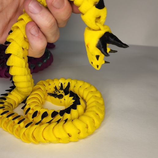 🐍 Flexi Snake v2 - SUPER FLEXIBLE 3D PRINTED SNAKE・Archivo STL Gratis ...