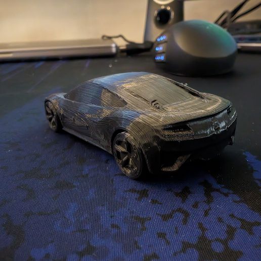 🎲 Acura / Honda NSX with print in place moving wheels・Free STL File for ...