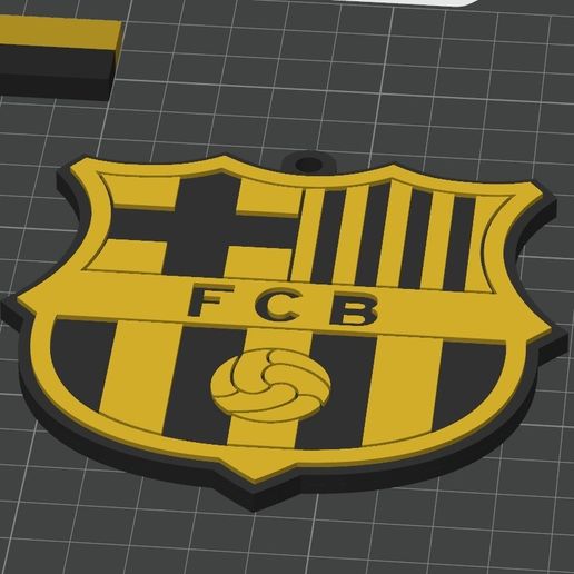 3MF file Barcelona Shield 🛡️ ・3D print design to download・Cults