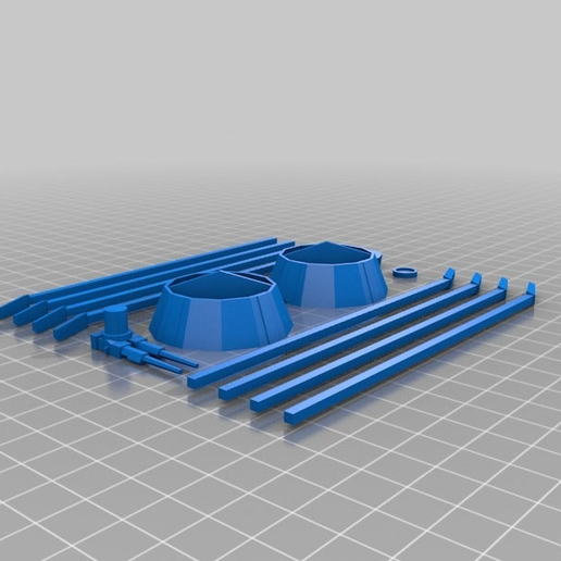 🪶 Y Wing (star wars legion scale)・Free STL File for ・Cults