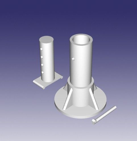 👽 Jackstands and jack・ STL File for 3D printing・Cults