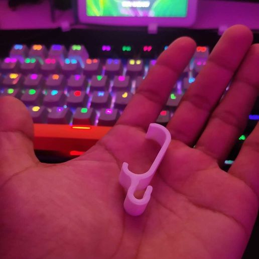 🔌 oculus quest 2 cable holder・Free STL File for ・Cults