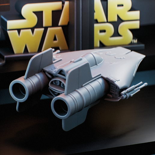 ⭐ A-Wing - Star Wars Ship - Star Wars A-Wing - Star Wars - Ship・ STL ...
