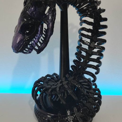 3D printing ARTICULATED SKELETON SNAKE • made with sidewinder X2・Cults