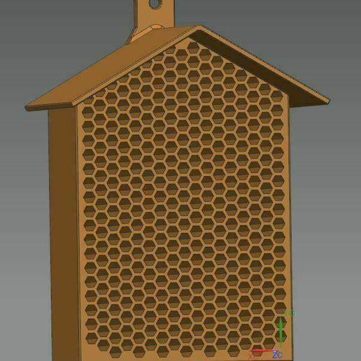 🐝 Bee house, Wild bee, Bee hotel, kleines Häuschen für Wildbienen, Wabe ...