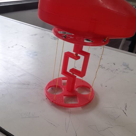 Free STL file Tensegrity. Floating Object Holder 💭 ・3D printer design ...