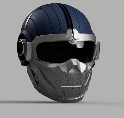 🪖 Taskmaster Helmet Marvel・Free STL File for ・Cults