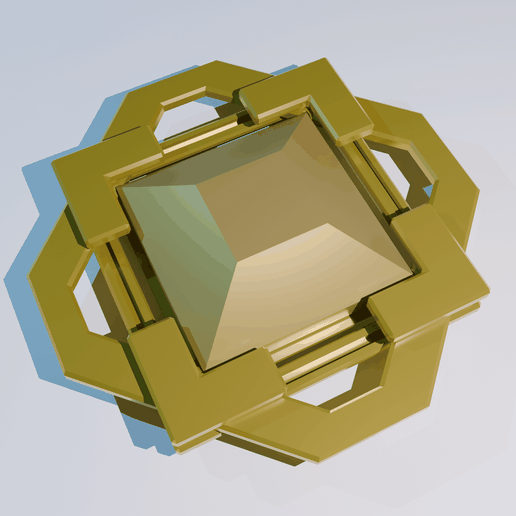💎 Elemental Vision (Liyue) - Genshin Impact・ STL File for 3D printing・Cults