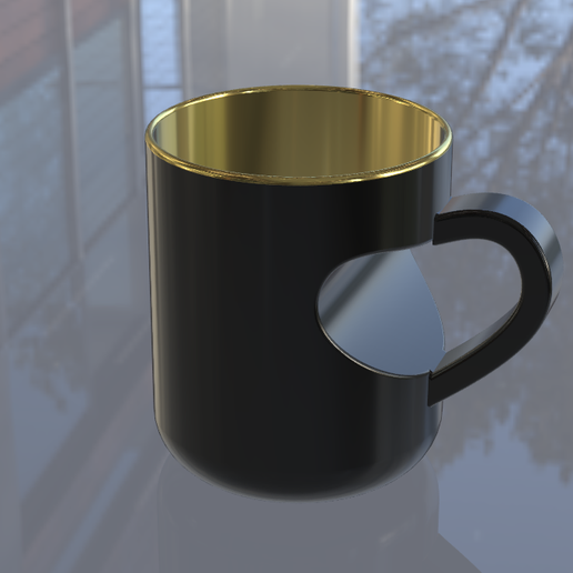 ☕ Mug Set・ STL File for 3D printing・Cults
