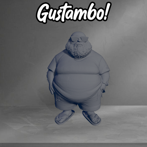 🥵 Gustambo・ STL File for 3D printing・Cults