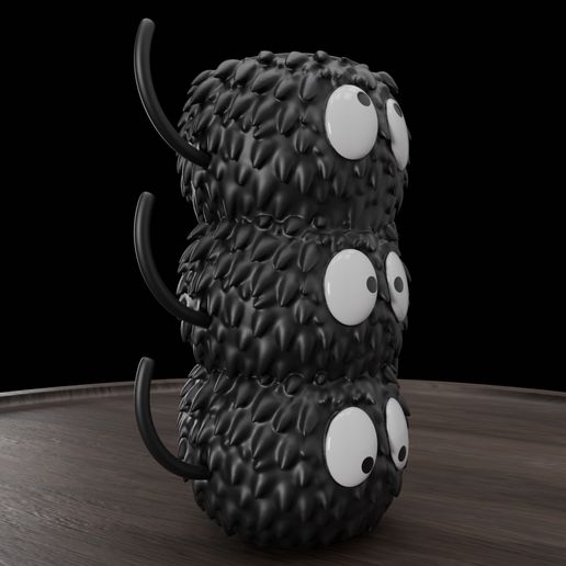 🏺 Soot Sprite Vase Spirited Away Studio Ghibli Fan Art・ 3D File for 3D ...