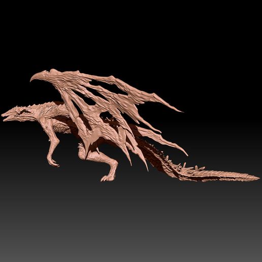 🐉 Darkeater Midir - Dark Souls 3・ STL File for 3D printing・Cults