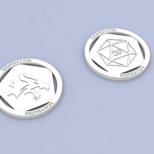 👹 Inspiration Token・Free STL File for 3D printing・Cults